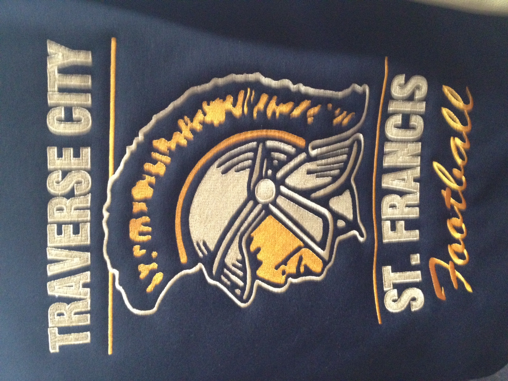Traverse City St Francis Varsity Letterman Jackettrophy Trolley