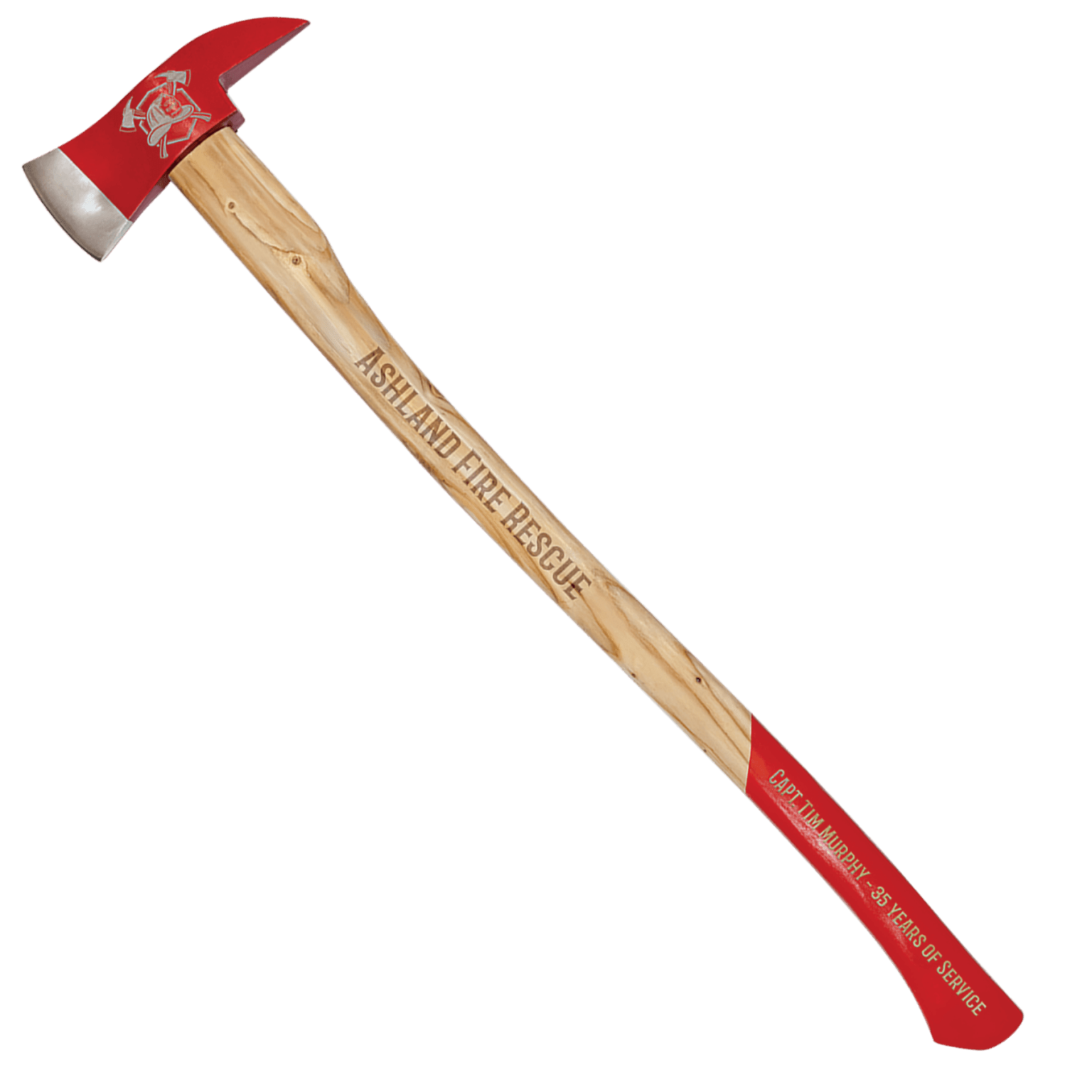 36" Long Fireman Axe with Blade GuardThe Trophy Trolley